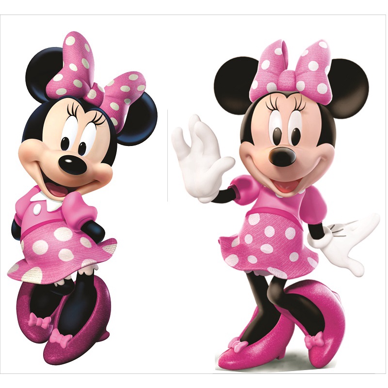 Display Minnie Rosa / Minnie Jardeneira Rosa / Minnie Fazendeira MDF ...