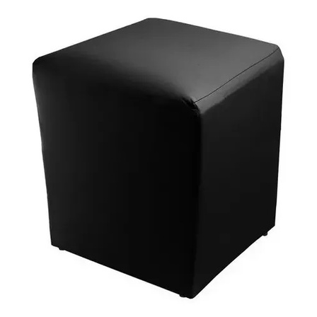 Puff Simples Pufe Cubo Quadrado Corino Decoração Sala Quarto | Shopee ...