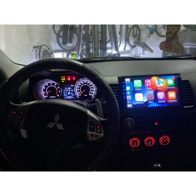 Multimidia Mitsubishi Lancer 2010/2019 Carplay + Android Auto | Shopee ...