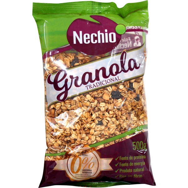 Granola Tradicional Nechio 500g | Shopee Brasil