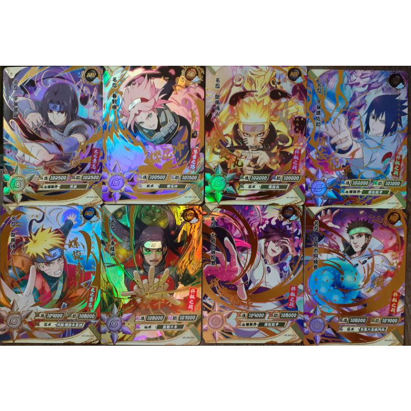 Naruto Shippuden Kayou Card Game MR TCG (Mega Raros) 1° Edição Original ...