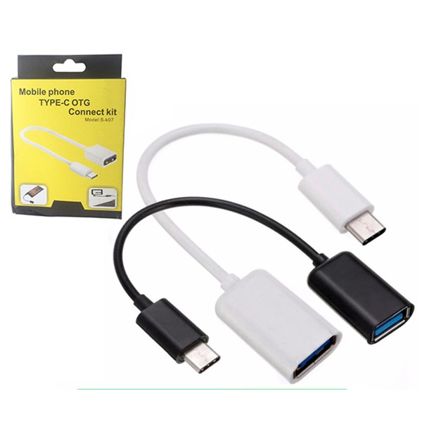 Cabo adaptador OTG USB para micro USB V8 ou TIPO C | Shopee Brasil