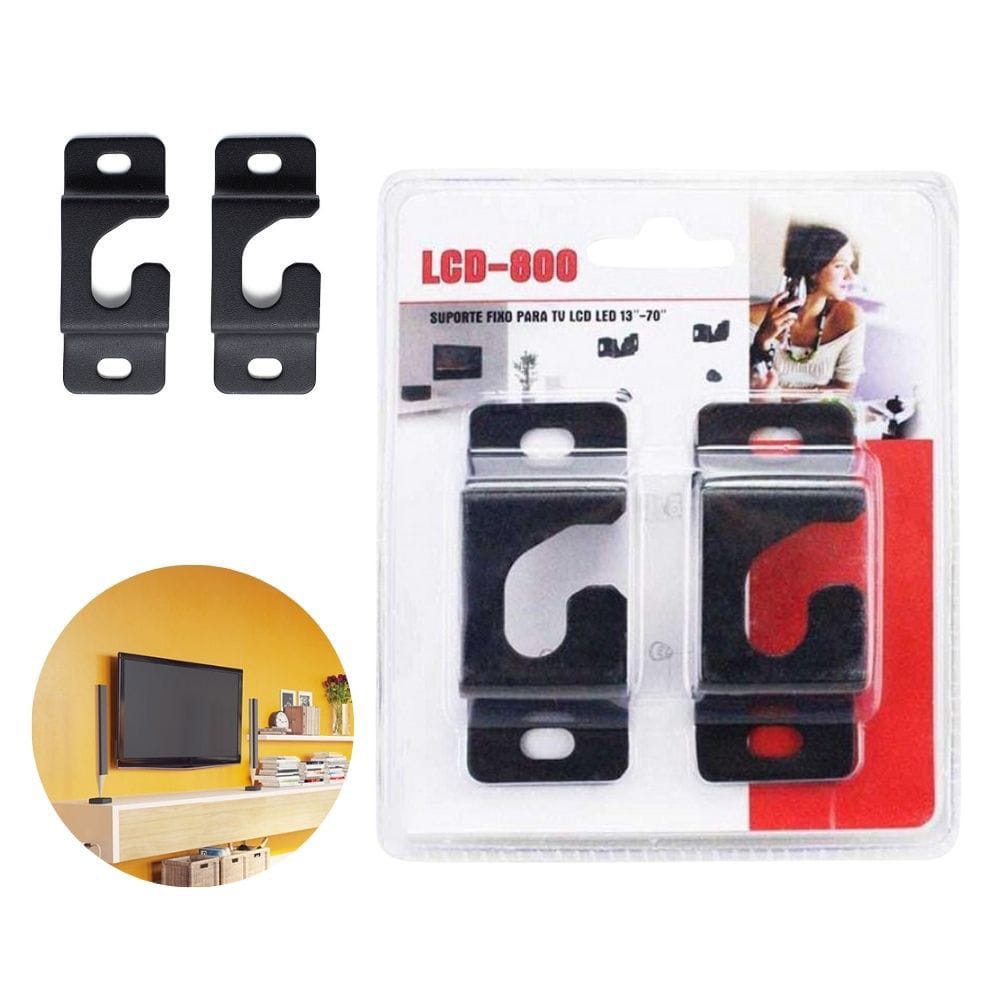 Suporte de Tv Lcd Plasma Fixo Parede Resistente 13 a 70 Polegadas ...
