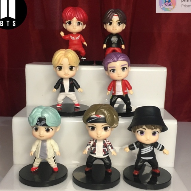 Bonecos de BTS Bangton TinyTAN figure action / kpop / Mini Modelo Colecionável / Fan / Presente ...