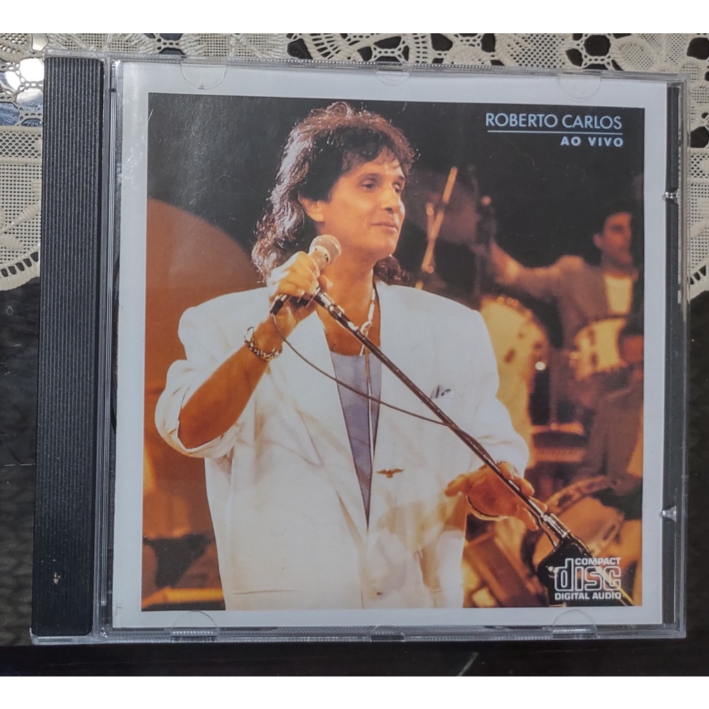 Cd Roberto Carlos Ao Vivo 1988 Promo | Shopee Brasil
