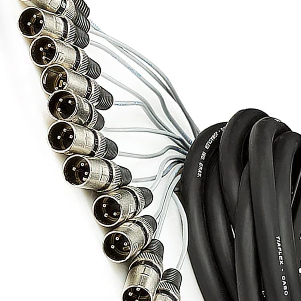 Medusa 12 Vias Com Conectores Combo - Cirilo Cabos 45 Metros | Shopee Brasil