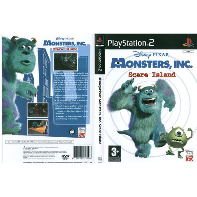 Monsters, Inc jogo para ps2 - Playstation | Shopee Brasil
