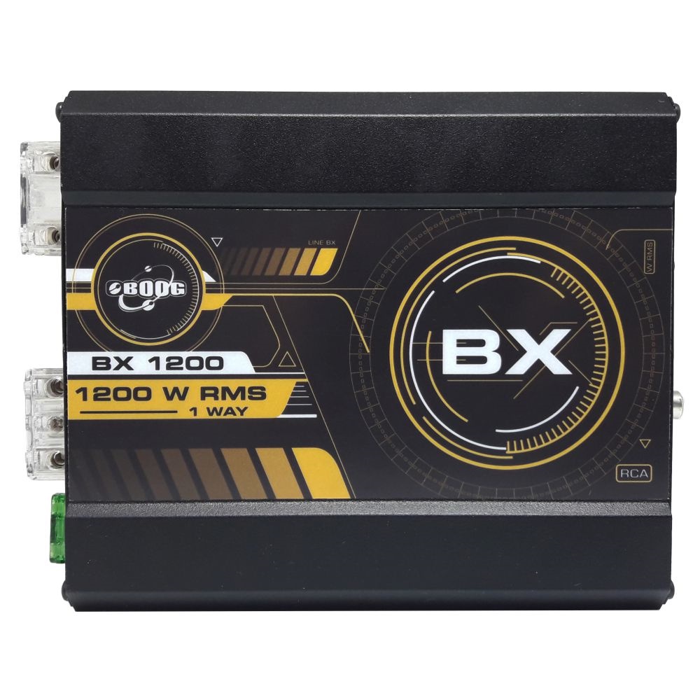 Modulo Boog Bx1200.1 1200w Rms 1 Canal 1 2 ou 4 Ohms | Shopee Brasil