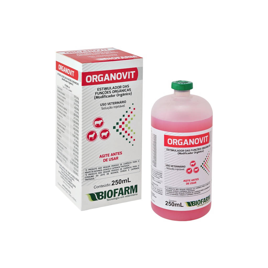 Organovit 250 ml | Shopee Brasil
