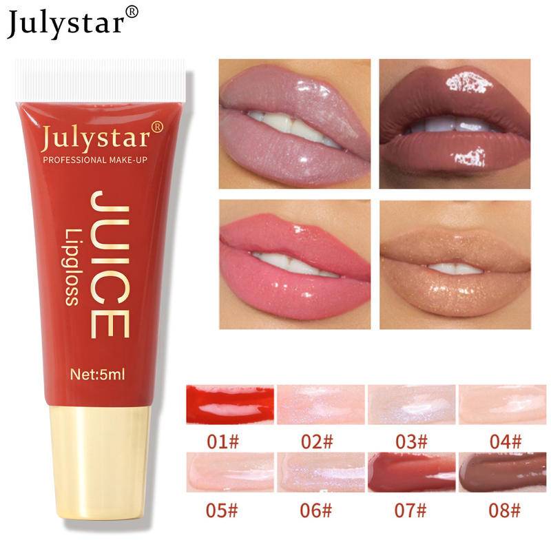 Julystar Ready Stock Gloss Labial Hidratante Textura Copo Antiaderente ...