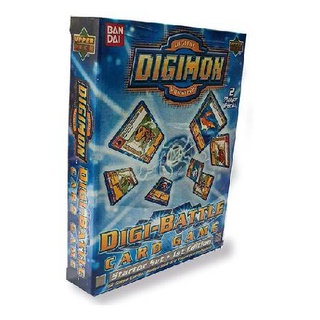 DIGIMON DIGITAL MONSTERS - DIGI-BATTLE CARD GAME - STARTER SET - 1ST ...