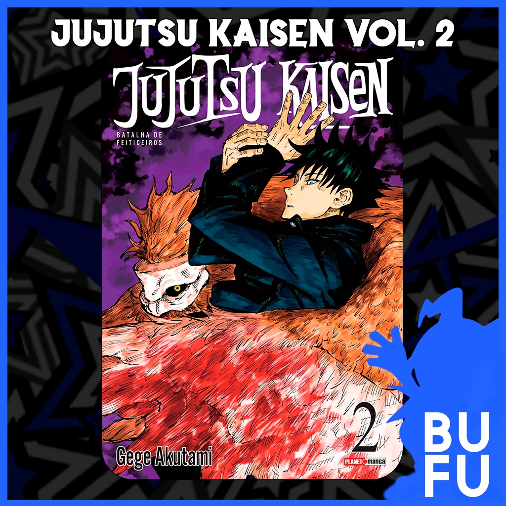 Jujutsu Kaisen Vol 2 LACRADO | Shopee Brasil