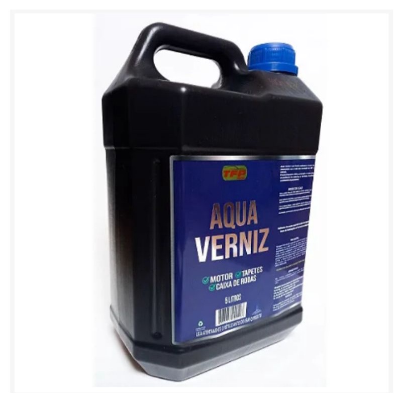 VERNIZ DE MOTOR 5 litros AQUA VERNIZ TFP | Shopee Brasil