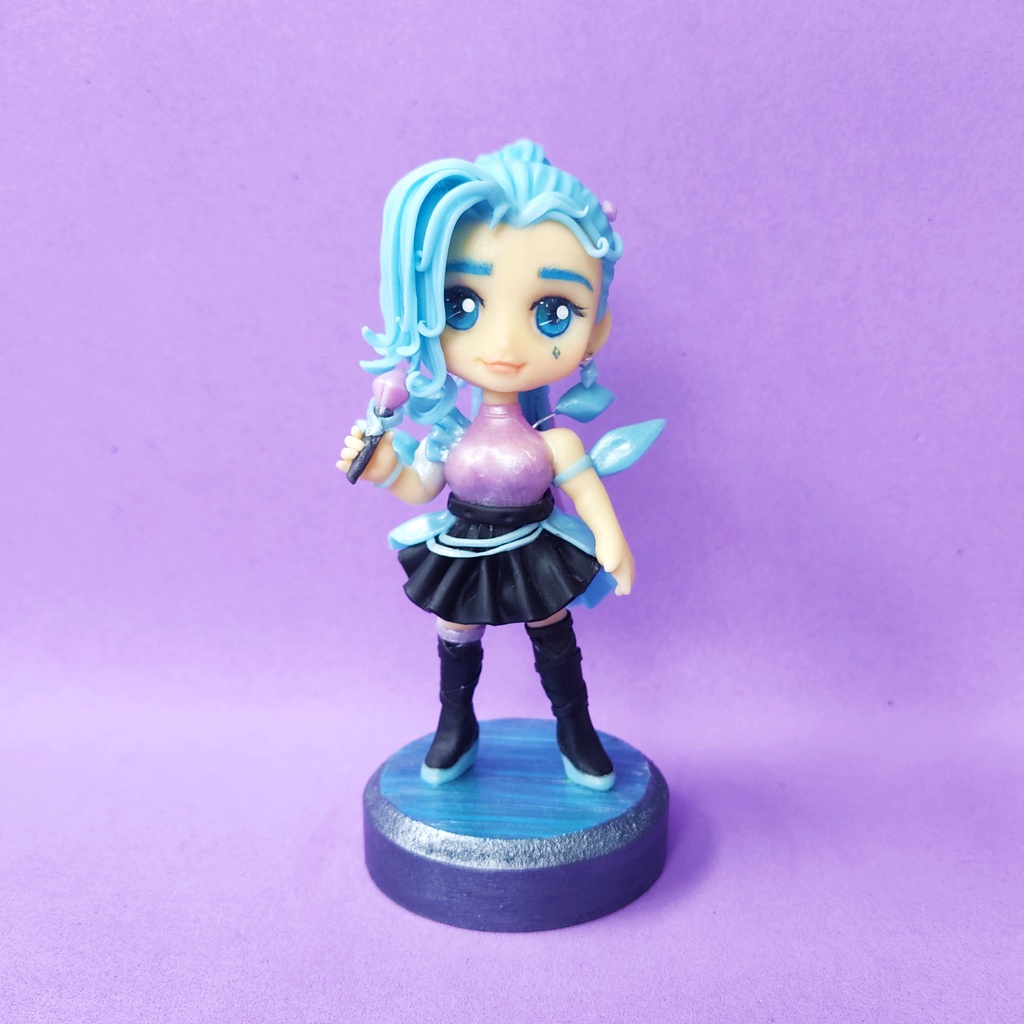 Colecionável Chibi G - Seraphine (KDA) - League of Legends | Shopee Brasil