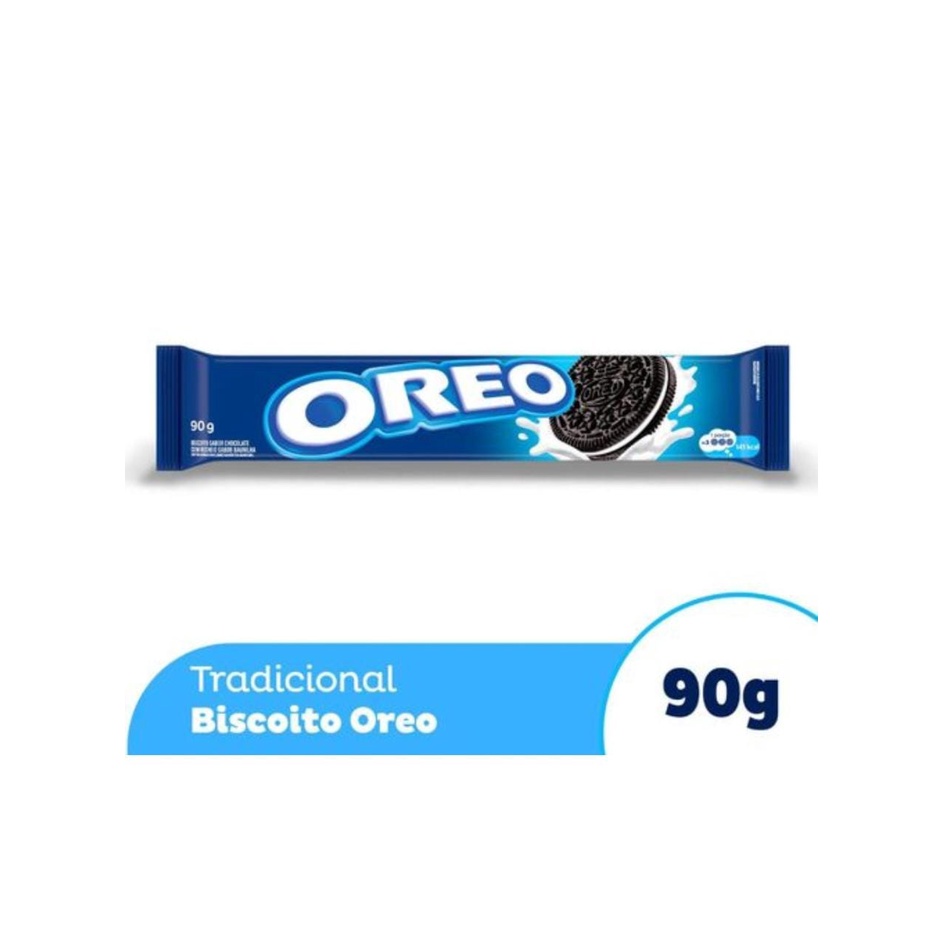 Biscoito Recheado Original Oreo 90g Combo com 03 pacotes | Shopee Brasil