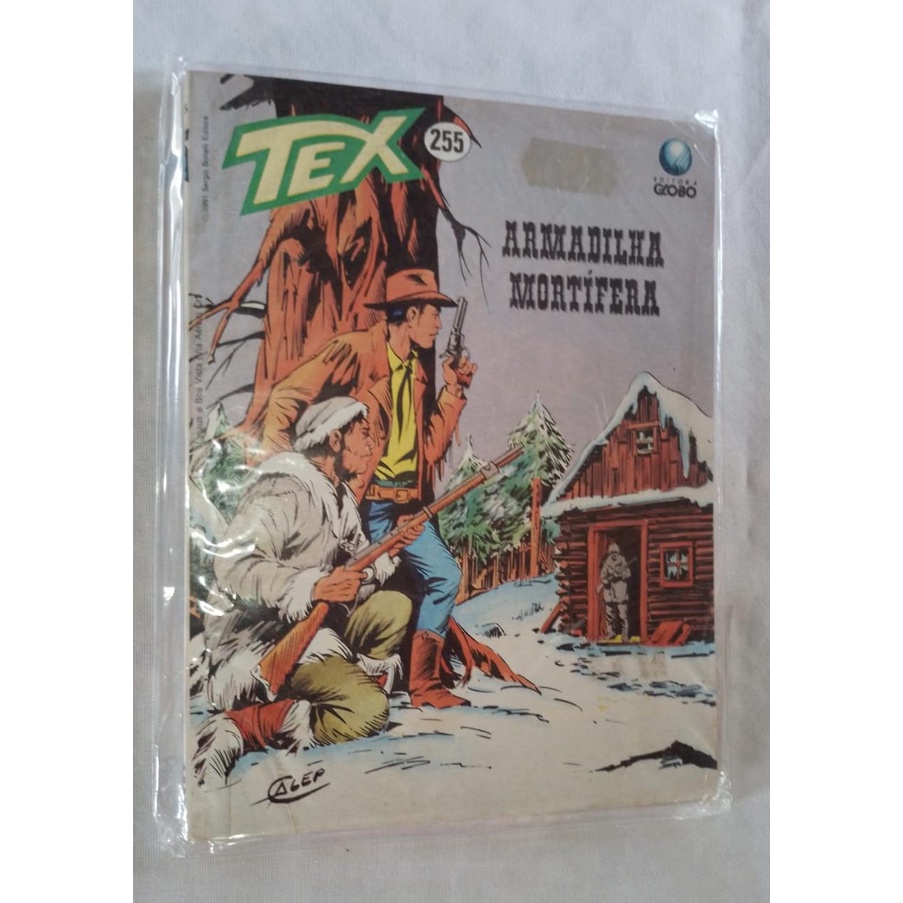 Gibi Tex - Nº 255 - Editora Globo ( 4352 ) | Shopee Brasil
