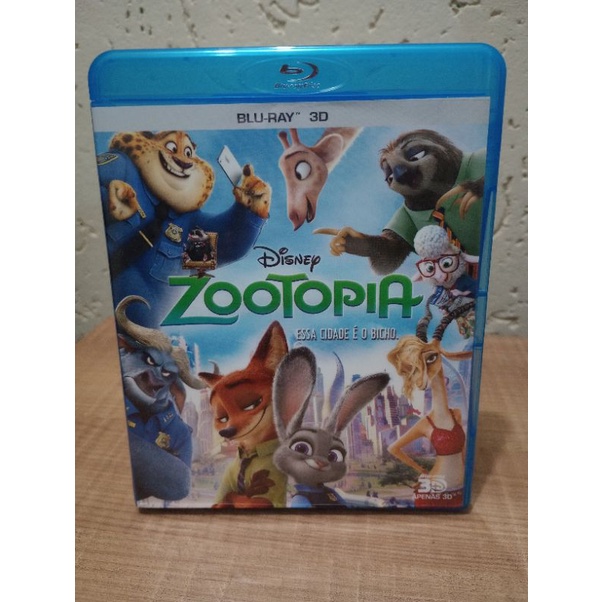 Blu-ray Zootopia 3D ( Disney ) | Shopee Brasil
