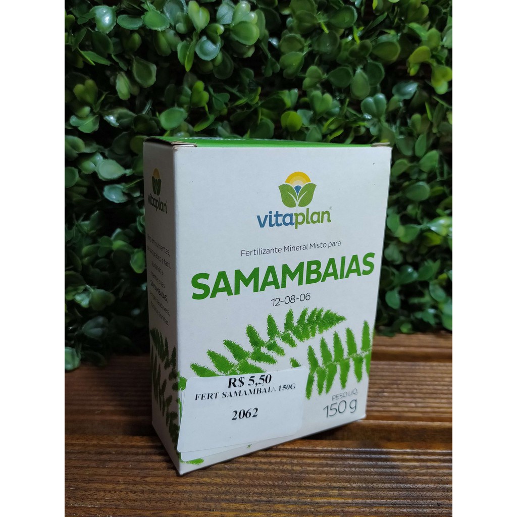 Fertilizante Para Samambaia 150 G Unica | Shopee Brasil