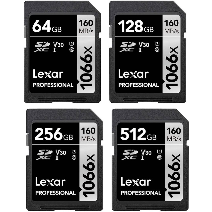 Lexar SD Profissional 1066X 160MB/s Leitura Cartão De Memória Flash ...