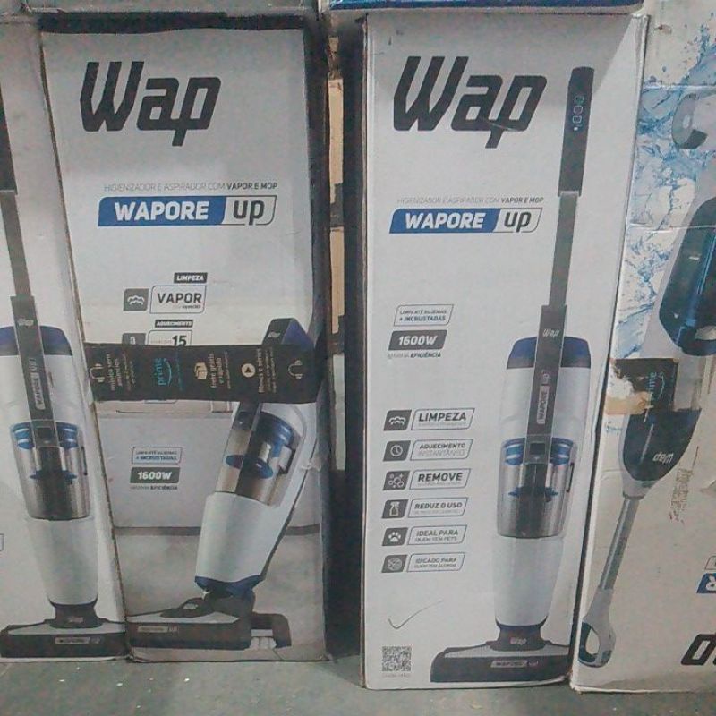 aspirador de pó e higienizador Wap wapore up | Shopee Brasil