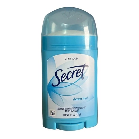 Desodorante Antitranspirante Secret Solid Shower Fresh | Shopee Brasil