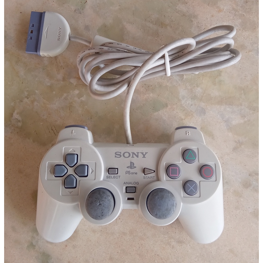 Controle PS1 Original Dualshock Playstation | Shopee Brasil