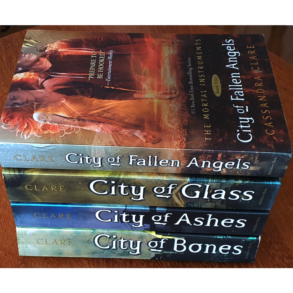 4 Livros The Mortal Instruments Cassandra Clare | Shopee Brasil