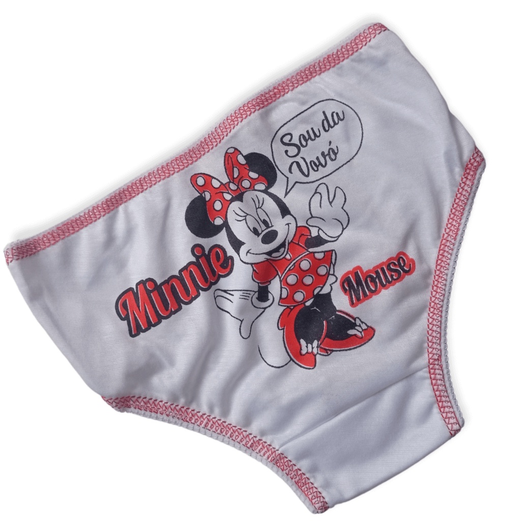 kit 10 calcinha de personagem infantil menina Calcinha infantil atacado ...
