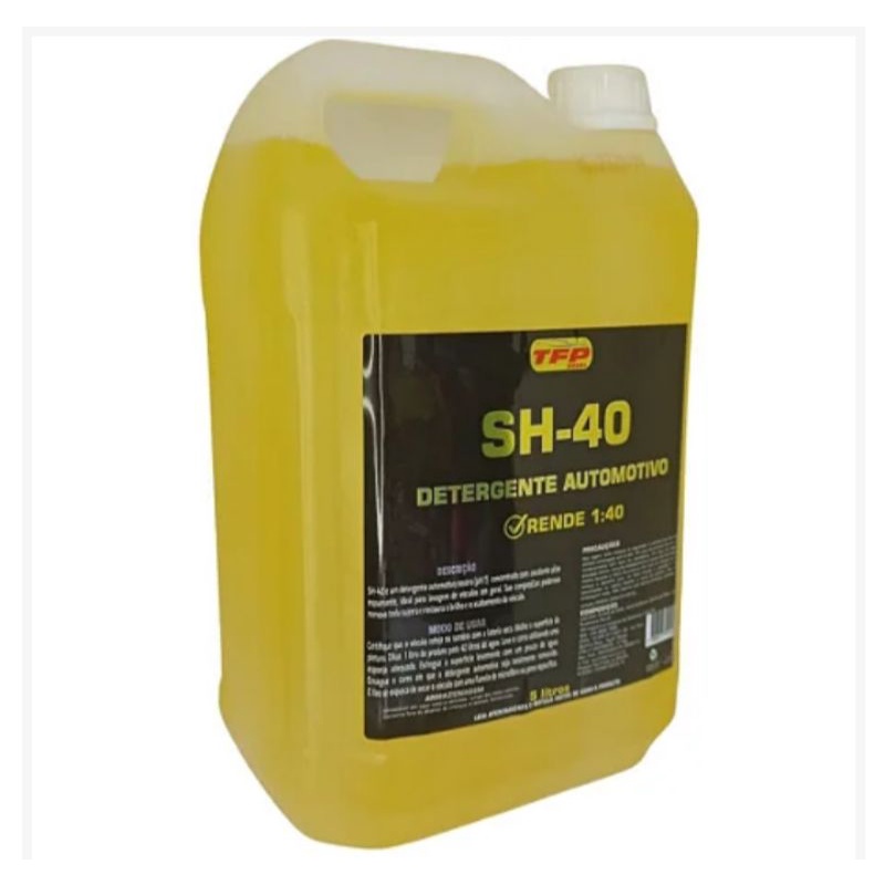 SHAMPOO AUTOMOTIVO SH-40 TFP 5L | Shopee Brasil