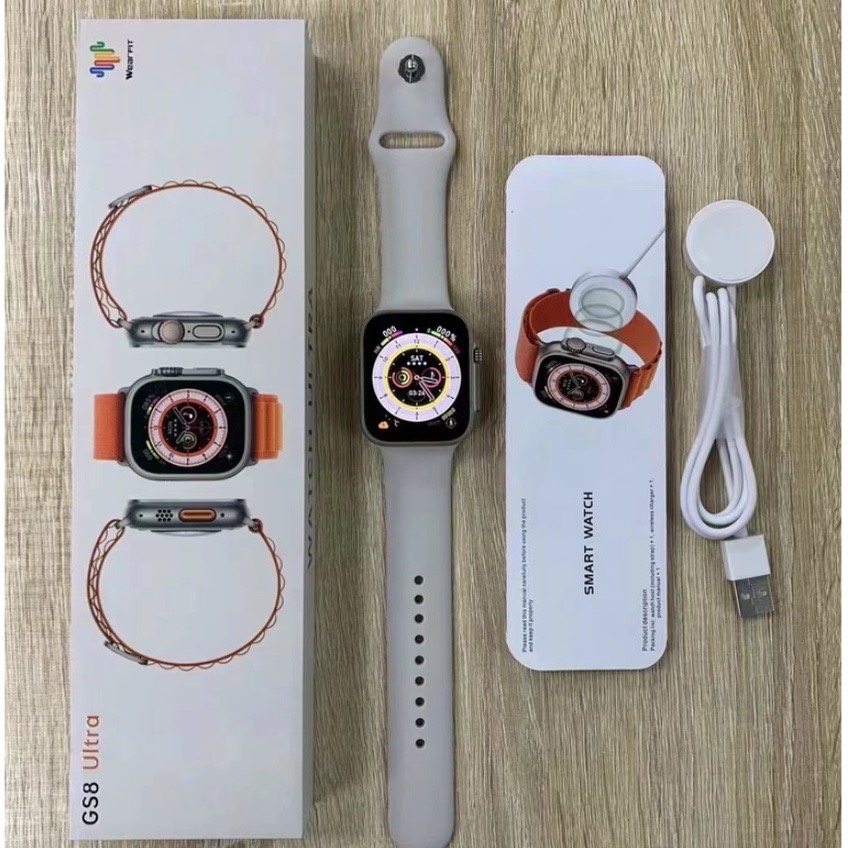 Lançamento Smartwatch GS8 Relógio Inteligente ultra 8 NFC Batimento ...