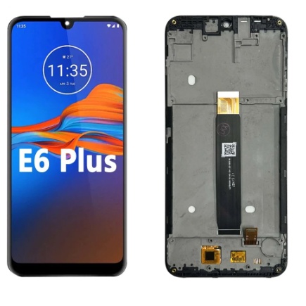 Tela Display Modulo Frontal Motorola Moto E6 Plus E6s 2019 LCD Touch Completo Xt2025-1 Orig ...
