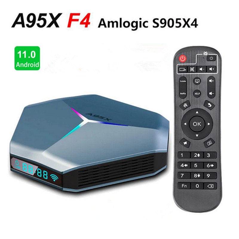 A95X F4 S905X4 4G/32 11 Reprodutor De Rede BT JUWB | Shopee Brasil