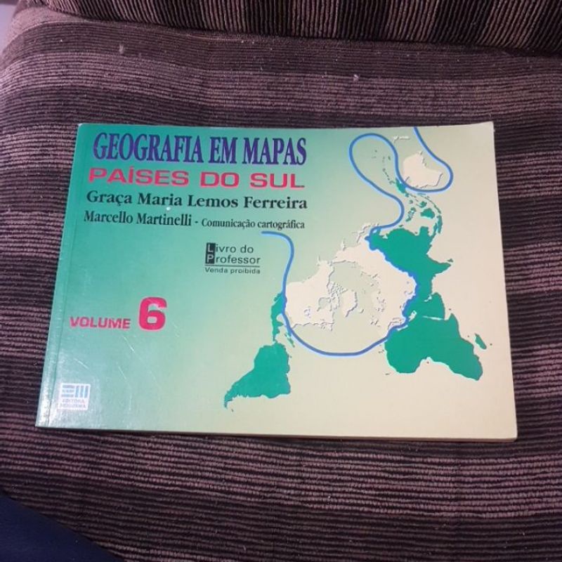 Livro gegrafia em mapas. | Shopee Brasil