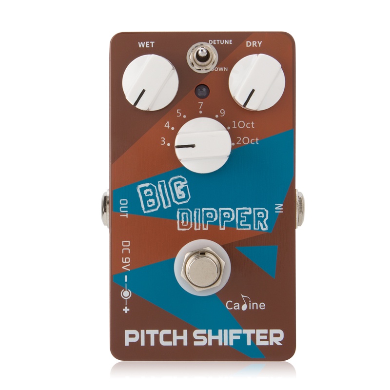 Caline CP-36 Pitch Shifter Pedal Com Efeito De Guitarra Digital Big ...