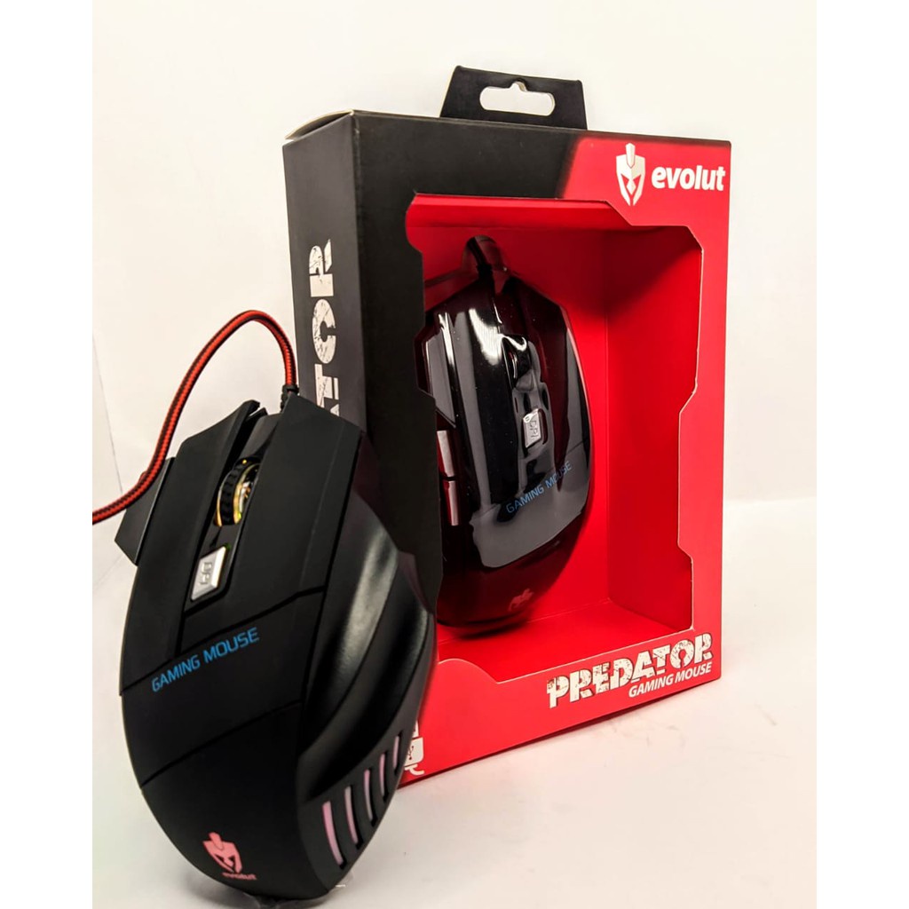 Mouse Gamer Evolut Predator | Shopee Brasil