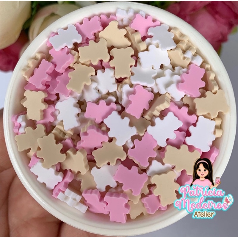 Aplique Urso Mix | Shopee Brasil