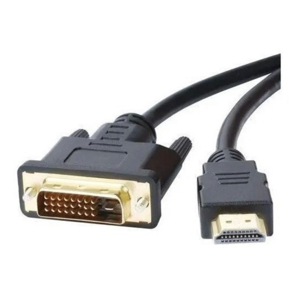 Cabo Adaptador DVI Para HDMI Monitor Notebook 1,5M | Shopee Brasil