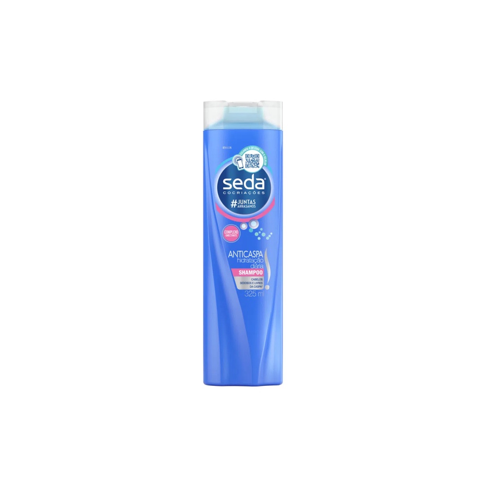 Shampoo seda, 325ml anticaspa hidratacao diaria | Shopee Brasil