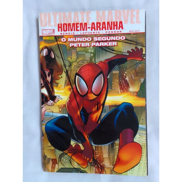 Ultimate Marvel Homem Aranha O Mundo Segundo Peter Parker | Shopee Brasil
