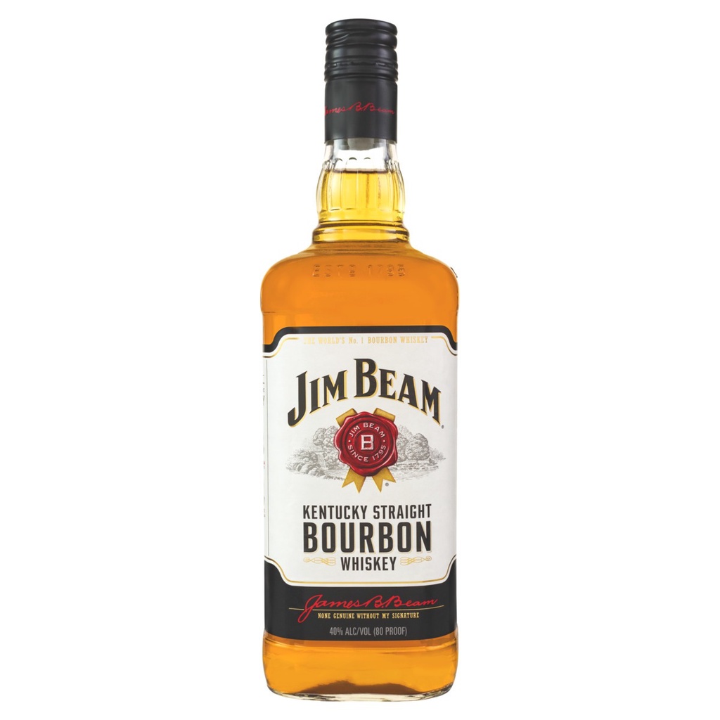 Whisky Bourbon Jim Beam White 1000ml | Shopee Brasil