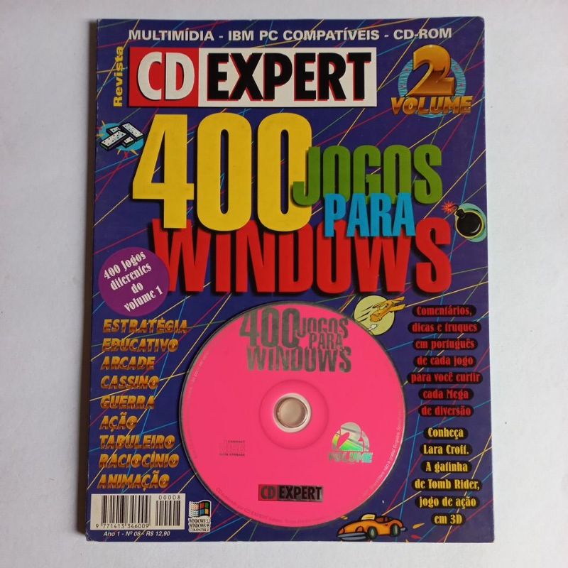 400 Jogos Para Windows - Cd Expert - Pc | Shopee Brasil