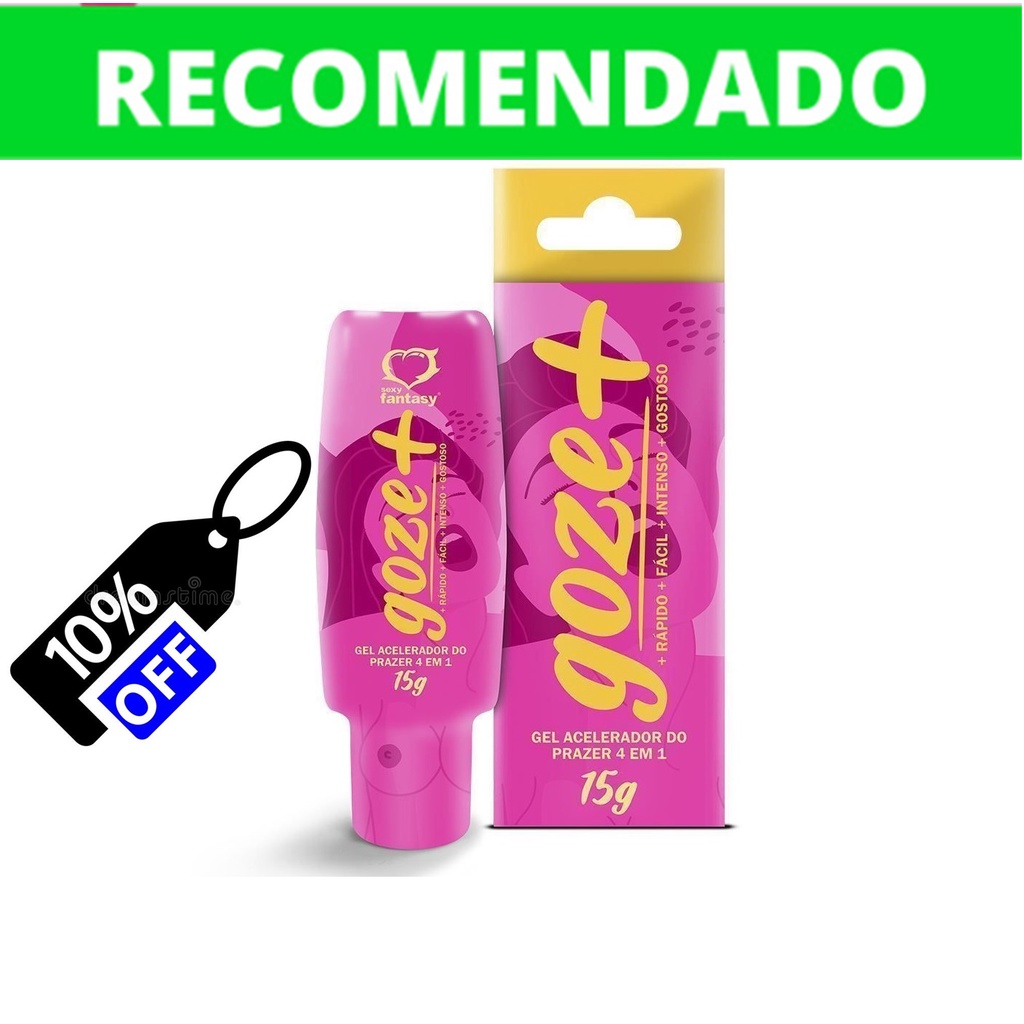 Goze + Acelerador do Prazer Excitante Feminino 15g Sexy Fantasy Sex Shop | Shopee Brasil