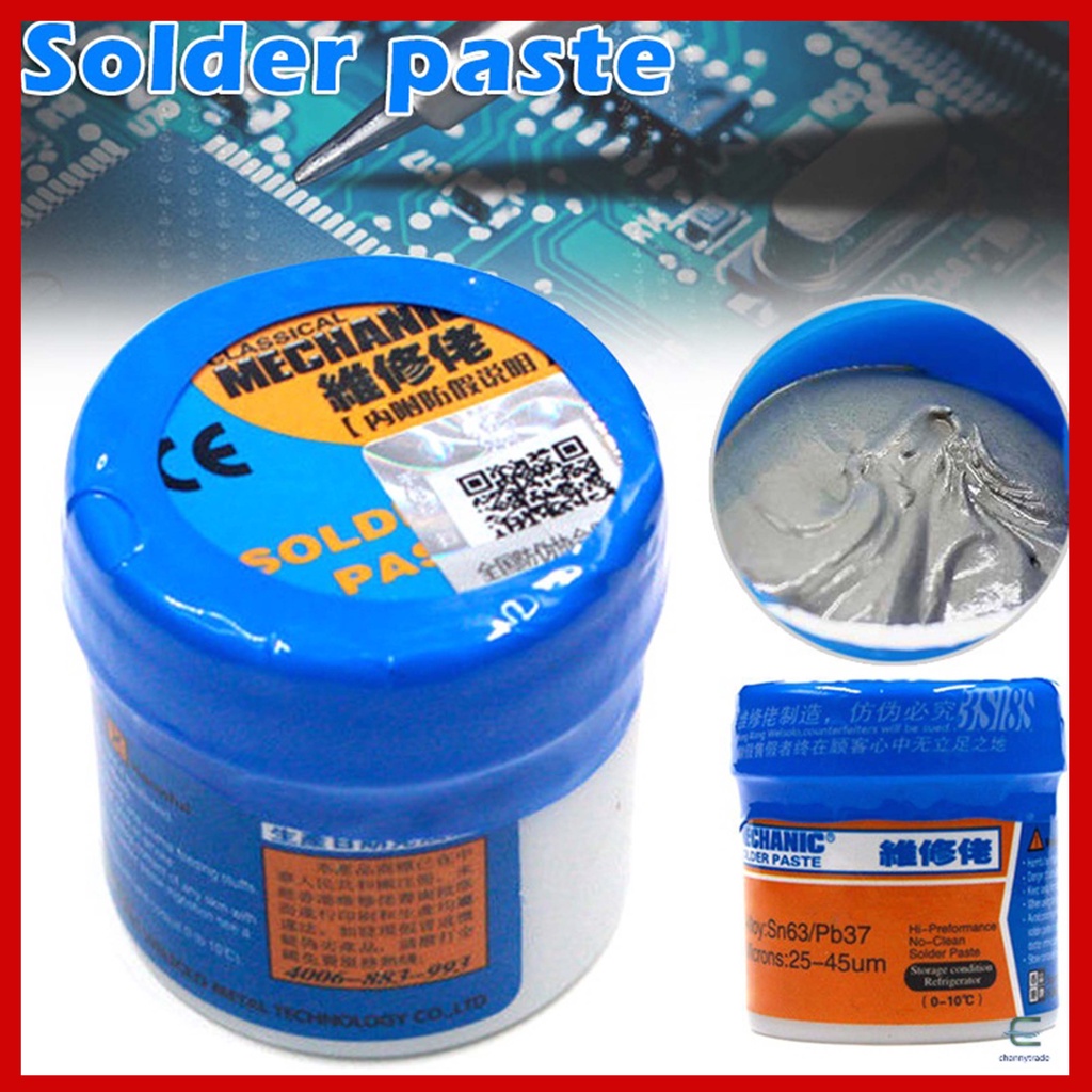 Mechanic Pasta De Solda Para Solda Xg-50 / Smt / Lata / Mud / 35g ...