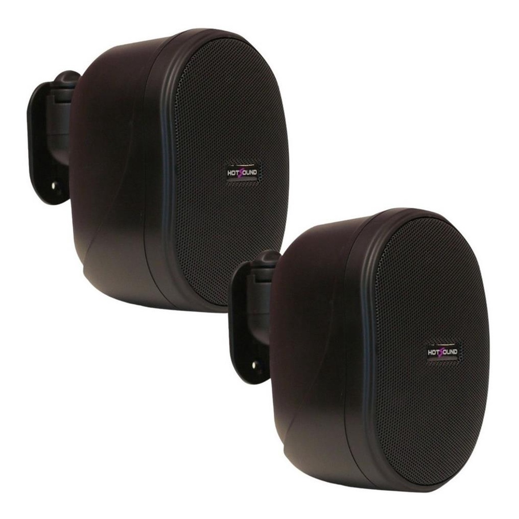 Kit 4 Caixas Acustica Som Ambiente Casa Sala Bar Loja Parede | Shopee ...