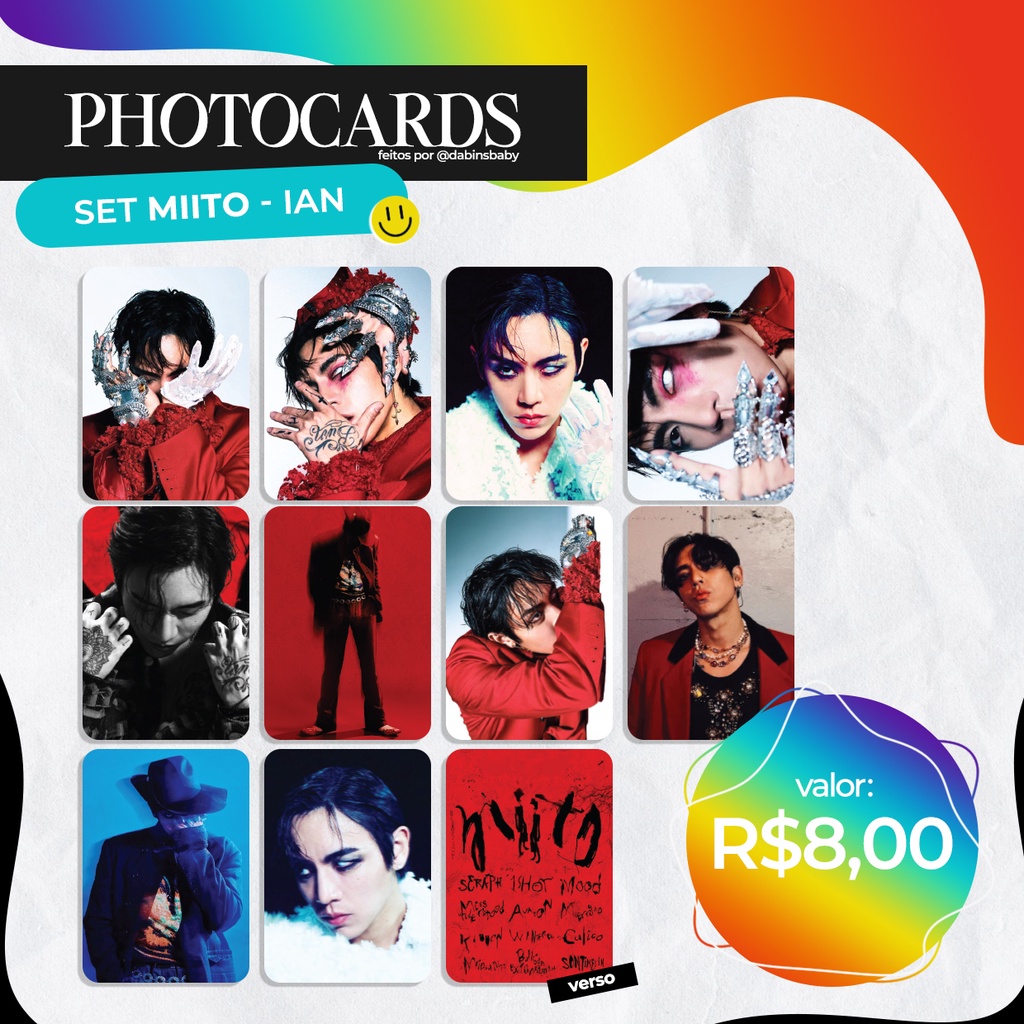 K-HipHop - Photocards Fanmade - DPR IAN (MIITO) | Shopee Brasil