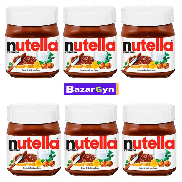 Kit 6 Nutella 140g. | Shopee Brasil