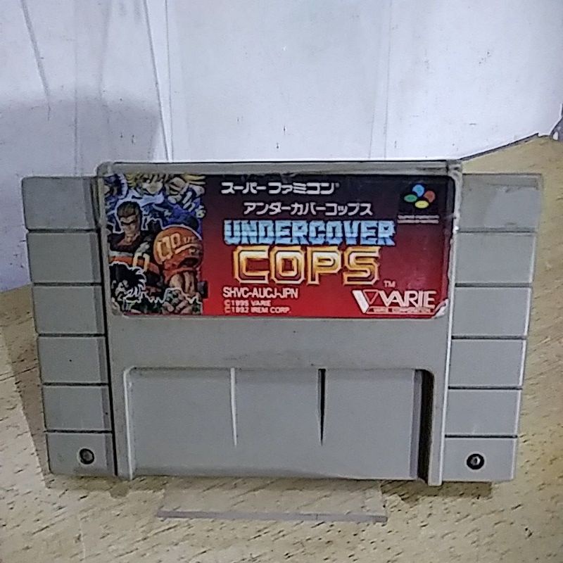 Undercover Cops -Original - Japonês - SNES. | Shopee Brasil