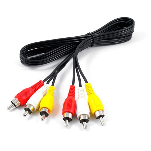 Cabo Av Rca Audio e video reforçado 1,5 metros atacado | Shopee Brasil