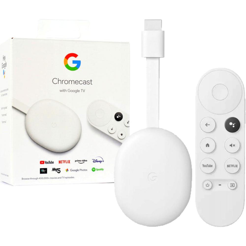 CHROMECAST 4 ORIGINAL GOOGLE TV 4K 8GB HDR+ | Shopee Brasil