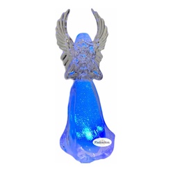Anjo Iluminado Presépio Natalino Muda De Cor Enfeite Natal | Shopee Brasil